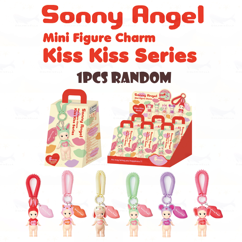 1pcs random Sonny Angel Mini Figure Charm Kiss Kiss Series Cute ...