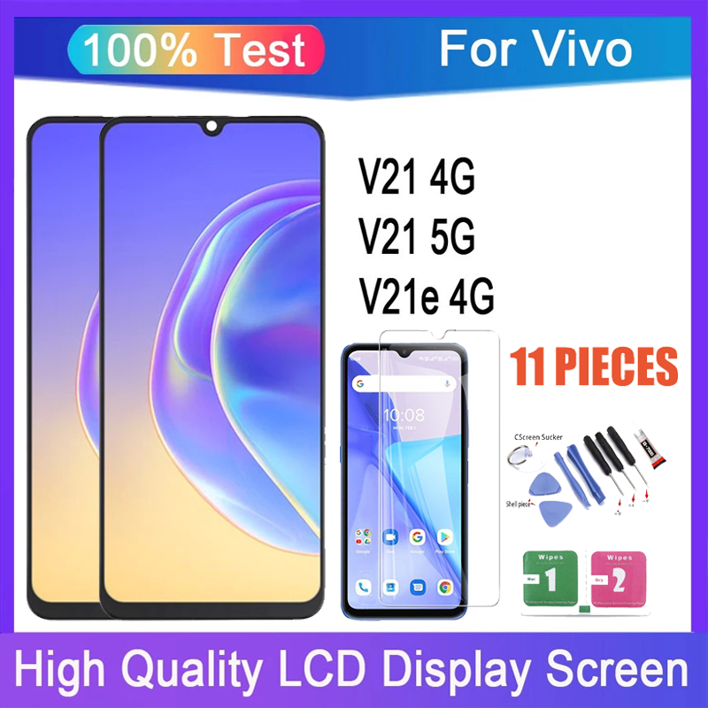 Original AMOLED Vivo V21 4G V21 5G V21e 4G LCD Display Touch Screen Replacement | Shopee Philippines