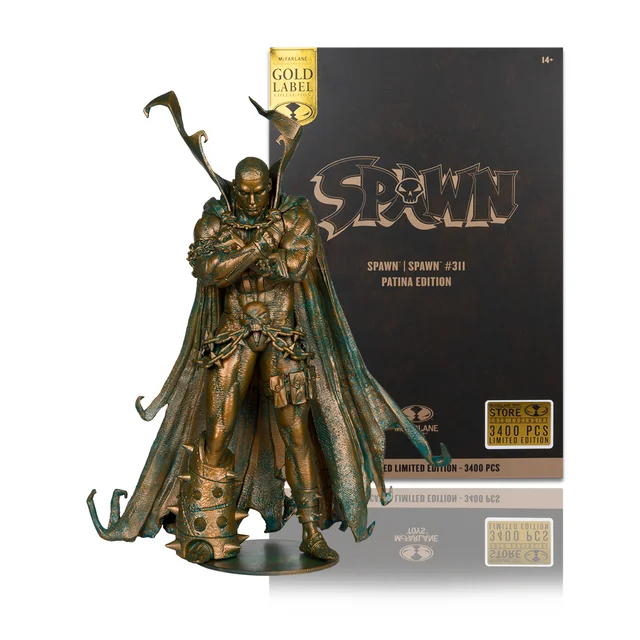 [In Stock] McFarlane Toys Spawn 311 (Spawn) Patina Edition Gold Label 7 ...