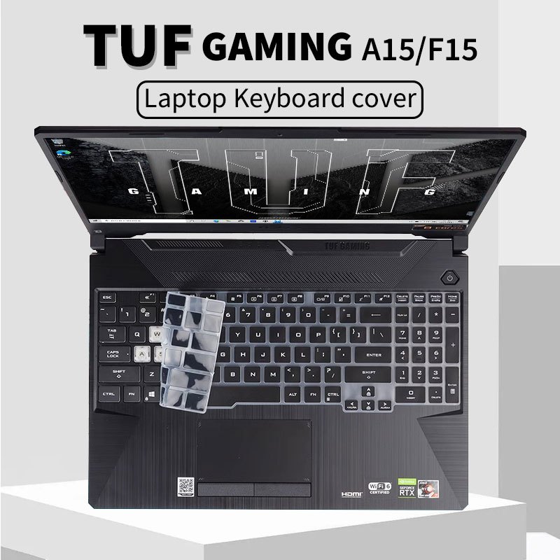 For ASUS TUF GAMING A15/F15 Keyboard cover,Laptop keyboard protector ...