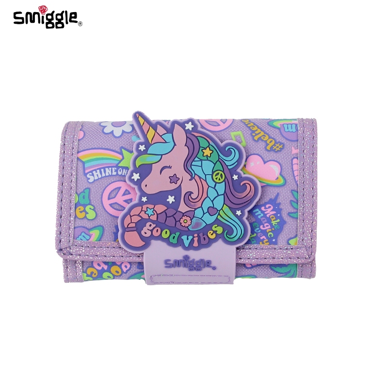 Smiggle Australia Original 2025 Kawaii Unicorn Wallet 5 Inch High ...