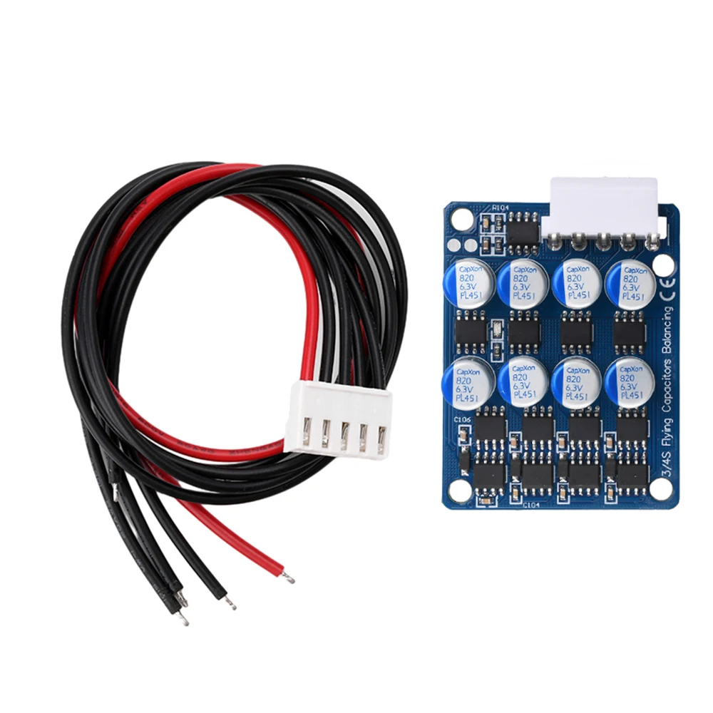 BMS 4S 6S 8S 3A Balance Li-ion Lifepo4 LTO Lithium Battery Active Equalizer Balancer Board ...