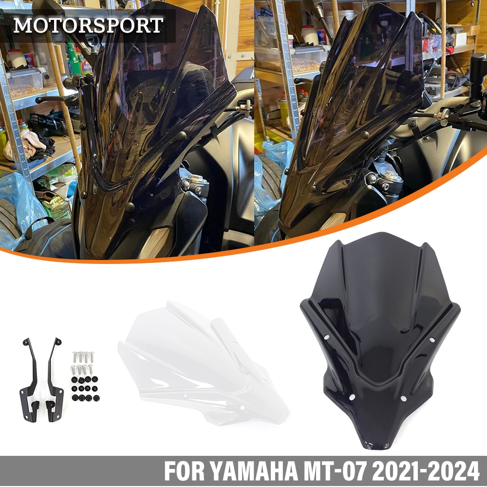 For YAMAHA MT-07 2021-2024 Motorcycle windshield modification Wind ...