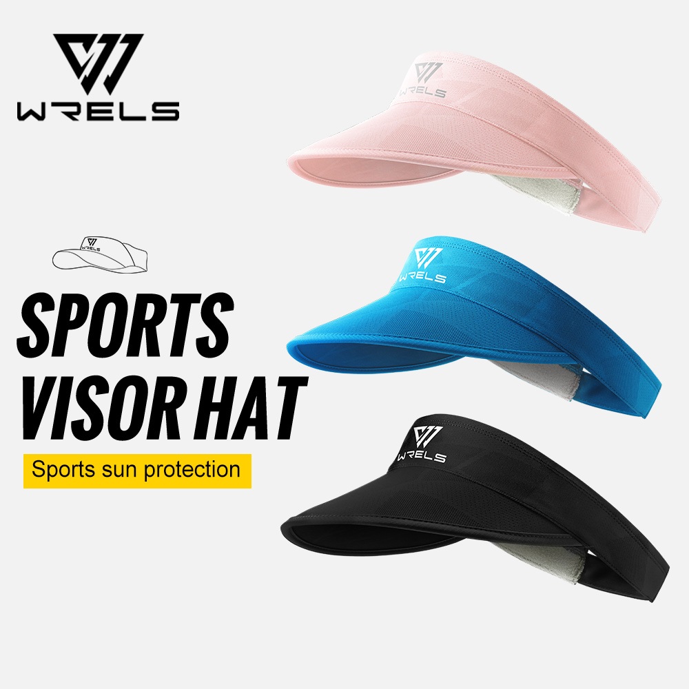 WRELS Cool elastic sun-proof baseball cap for men and women, hollow top ...