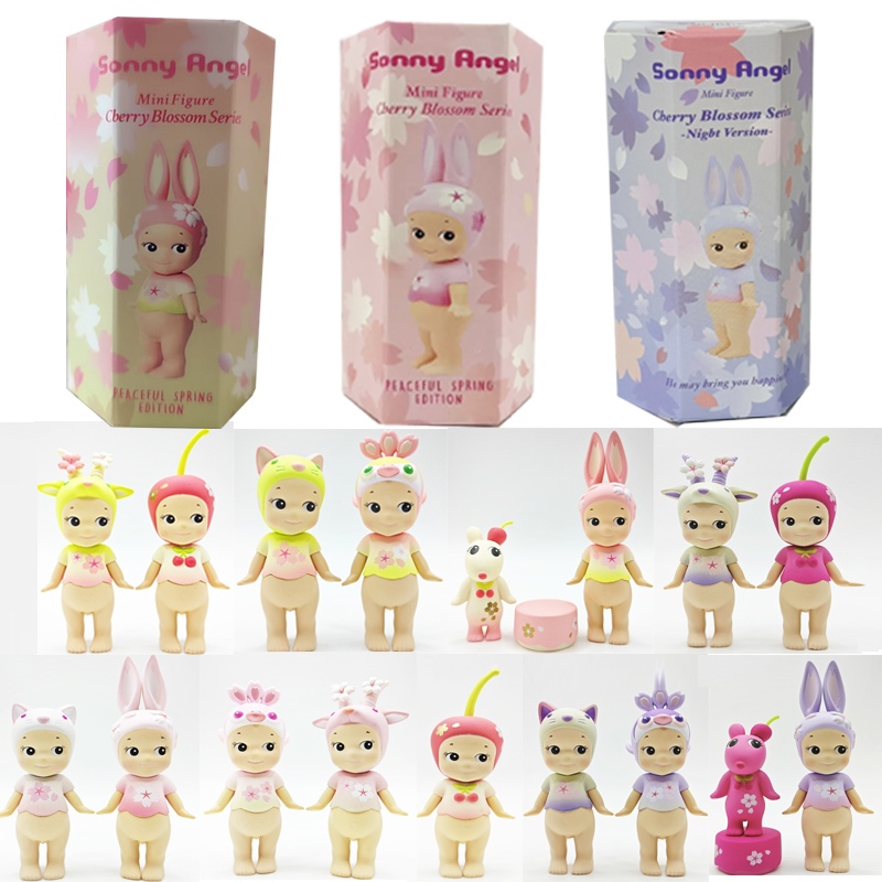 Sonny Angel Blind Box Pink Cherry Blossom Spring Series Mini Anime ...