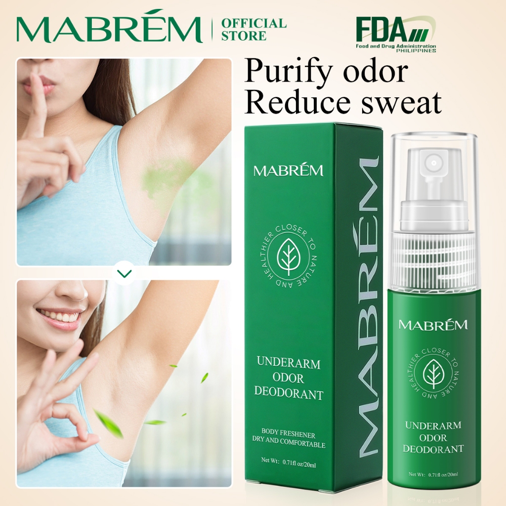 MABREM 【FDA】Underarm Deodorant Spray - Sweat-Blocking Solution for ...