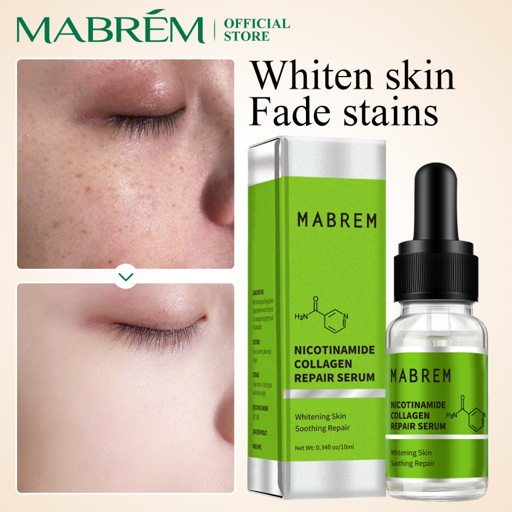 MABREM Niacinamide Collagen Essence with Arbutin and Vitamin C for ...