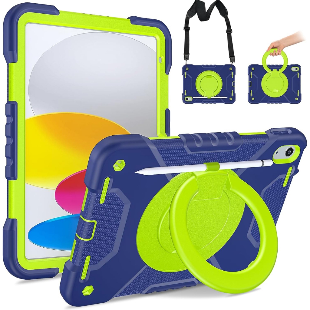 NEOMIXX Tablet Case for Apple iPad (A16) 11th/10th/9th/8th/7th/6th/5th ...