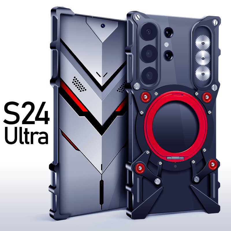 metal 360° Rotating bracket Back Cover For Samsung Galaxy S25 S24 S23 ...