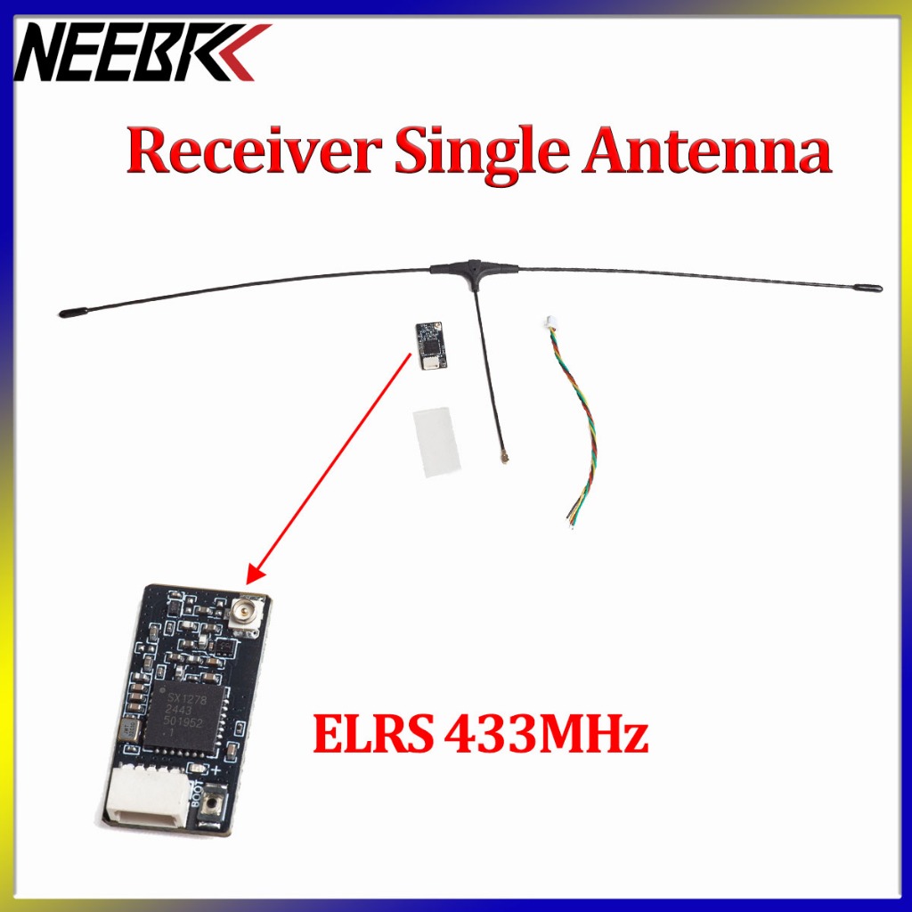 ELRS Receiver Module ELRS Nano 433mhz RX Remote Receive 25-500hz With T ...