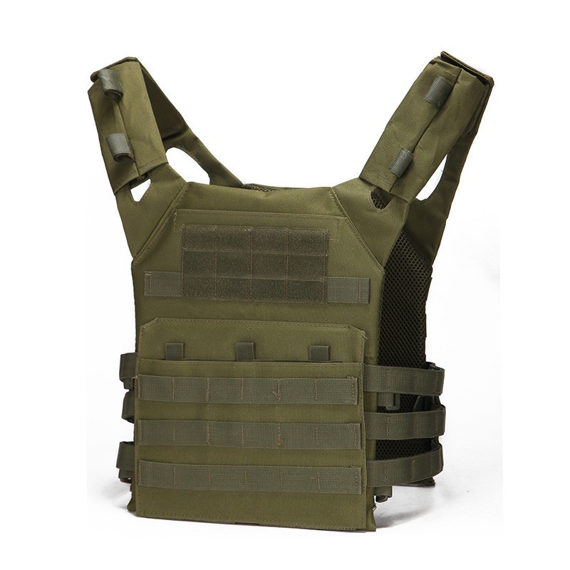 Outdoor Tactical Vest Multifunctional Vest Army Green Camouflage JPC ...