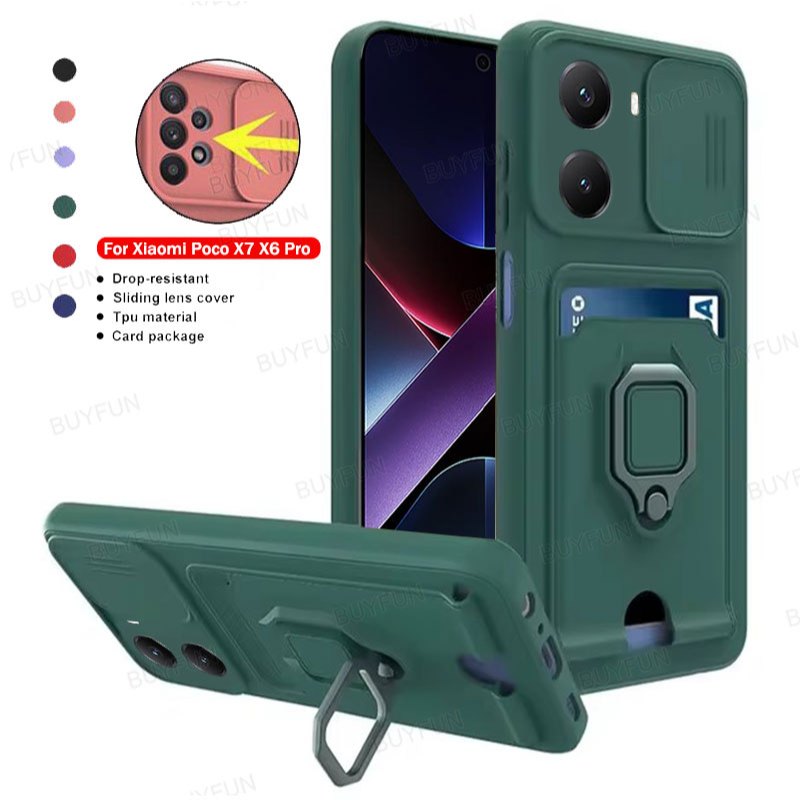 Slot Card Cover for Xiaomi Poco X7 X6 Pro 5G Poko M6 Pro 4G miPocox7 ...