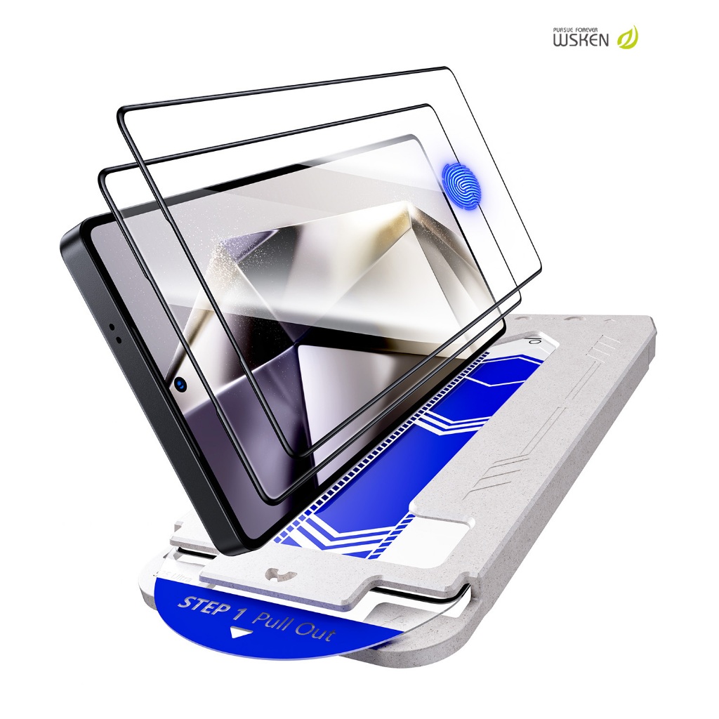 WSKEN Full Cover Tempered Glass For Samsung Galaxy A55 A56 HD Privacy ...