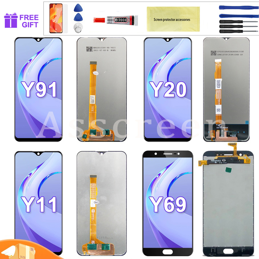 IPS LCD For VIVO Y11 Y12 Y15 Y17 Y15A Y15S Y12S Y12A Y16 Y19 Y20i Y20SG ...