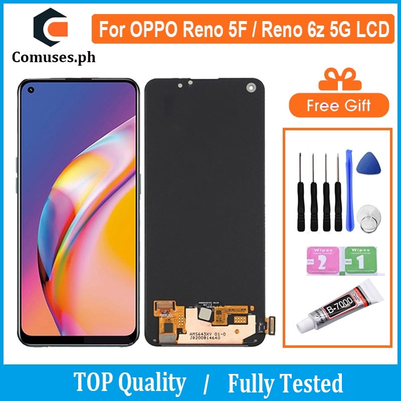 COMUSES LCD For OPPO Reno 5 / 5F / 6 / 6Z 5G LCD Display Touch Screen ...