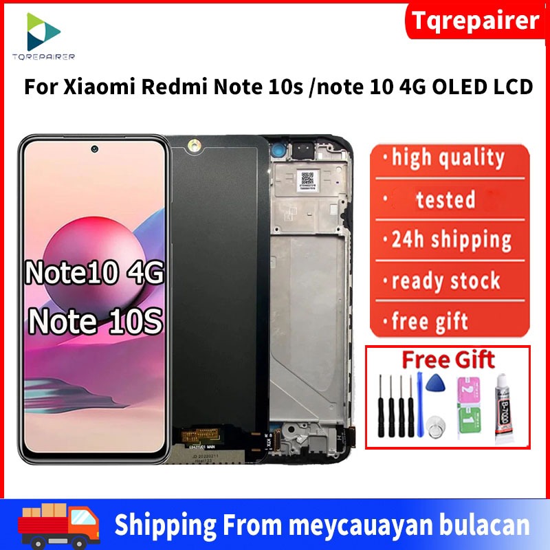 [Tqrepairer ] For Xiaomi Redmi Note 10s / note 10 4G 5G OLED LCD ...