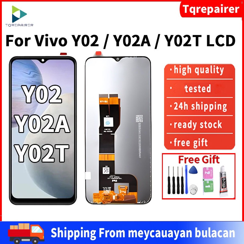 [Tqrepairer ] For Vivo Y02 Y02A Y02T With Frame LCD DIsplay Touch ...