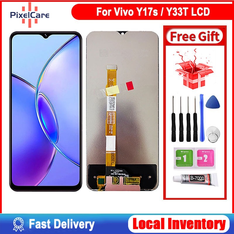 Pixelcare LCD With Frame For Vivo Y17s /Y22/Y22S LCD Display Touch Screen Digitizer Assembly ...