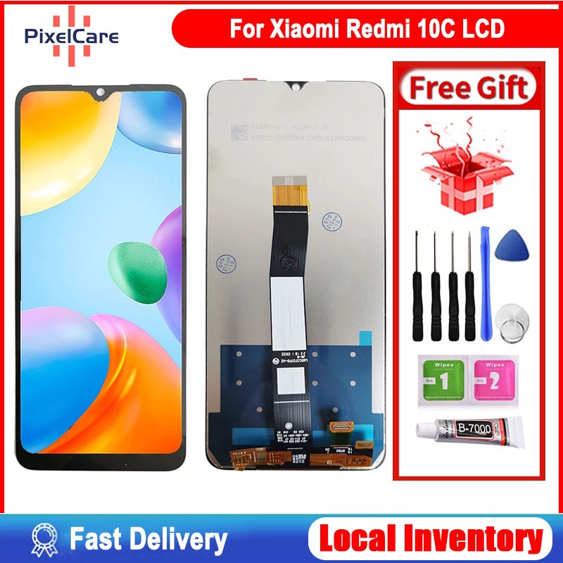 Pixelcare LCD With Frame For Xiaomi Redmi 10C /Redmi 12C /Redmi 13C ...