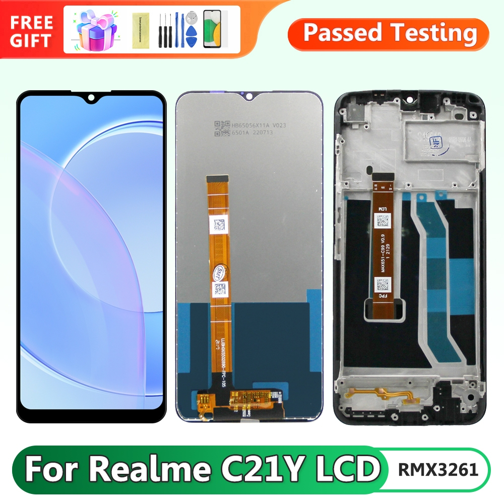 LCD For Oppo Realme C21Y C25Y/Realme C21 C25S C30S C31 C33 C35 C51 C53 ...