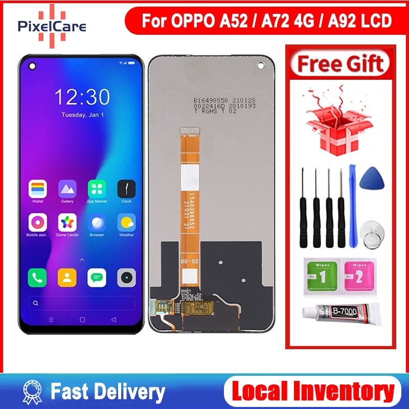 Pixelcare LCD With Frame For OPPO A52 / A72 4G CPH2067 / A92 2020 ...