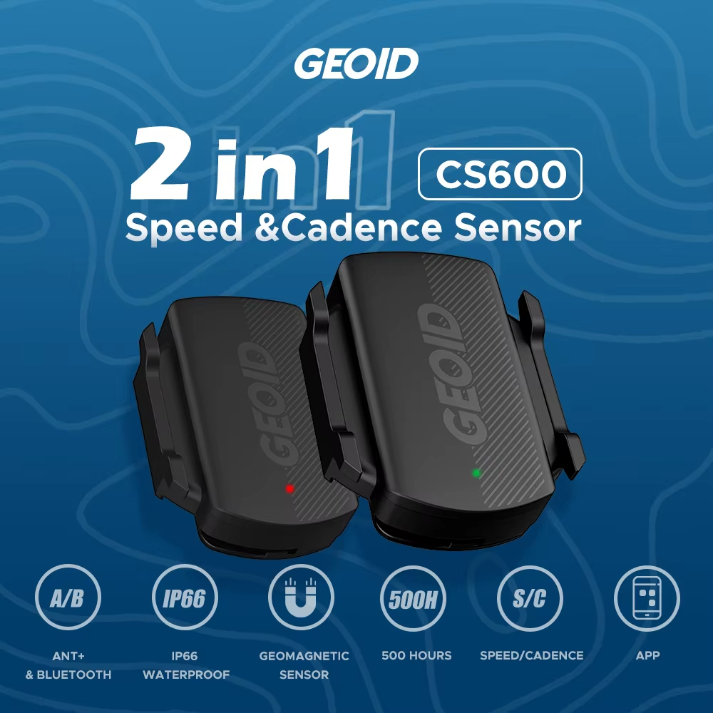 GEOID Bicycle Cadence Sensor Ant Bluetooth GPS Speedometer Dual Mode ...