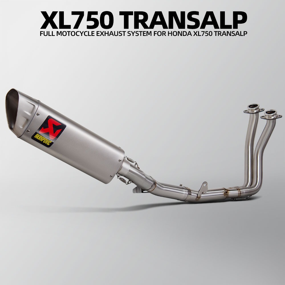 Akrapovic M1 Racing ADV exhaust kit for Honda XL750 Transalp full ...