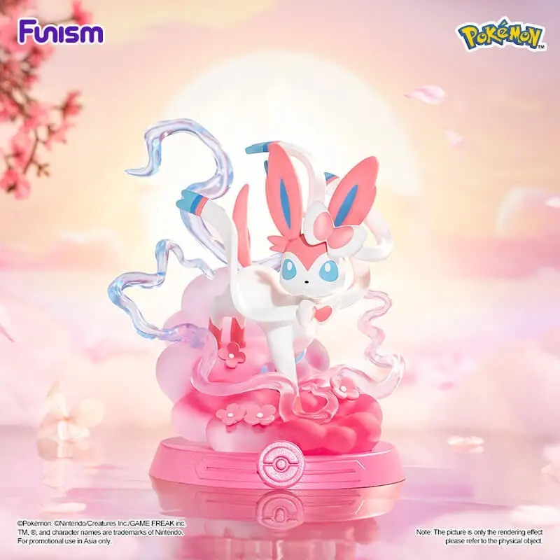 FUNISM Pokemon Adventure! Eevee Series Figures Blind Box Action Toys Figure Birthday Gift Kid ...
