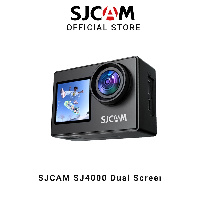 SJCAM SJ4000 Action Camera Dual Screen SJ4000 Air 4K Ultra HD Underwater Camera 30 Meters ...