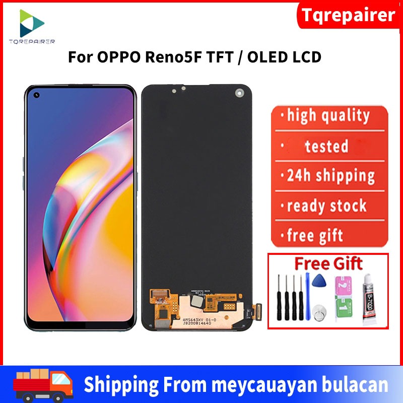 [Tqrepairer ] For OPPO Reno 5F / Reno 6z 5G OLED LCD DIsplay Touch ...