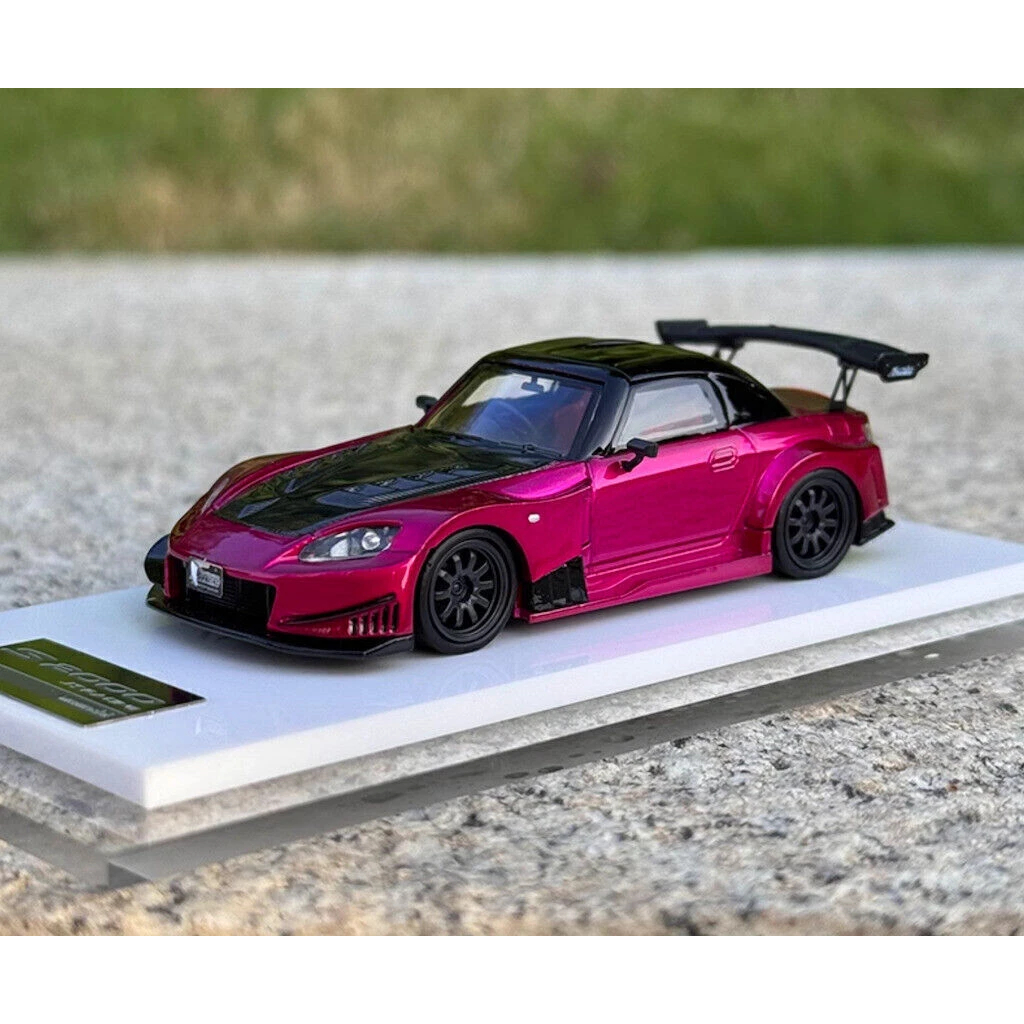 Onemodel 1 64 Pink JDM JS AP S2000 Racing Sports Model Diecast Resin ...