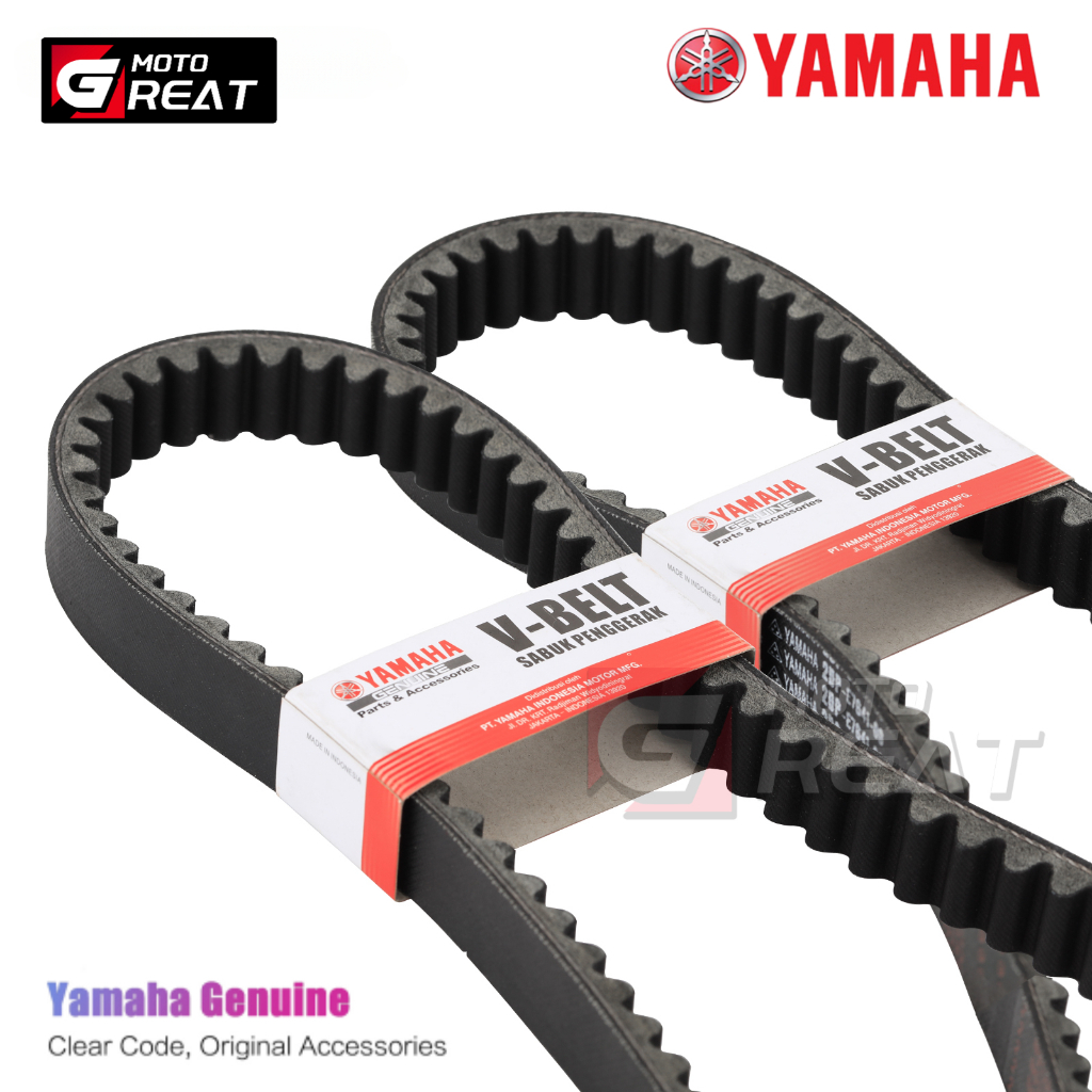 YAMAHA ORIGINAL V-Belt Drive Belt 2DP/2PH/B65/5TL/44D/B8R/54P For Nmax Aerox Mio Soul MXI NOUVO ...