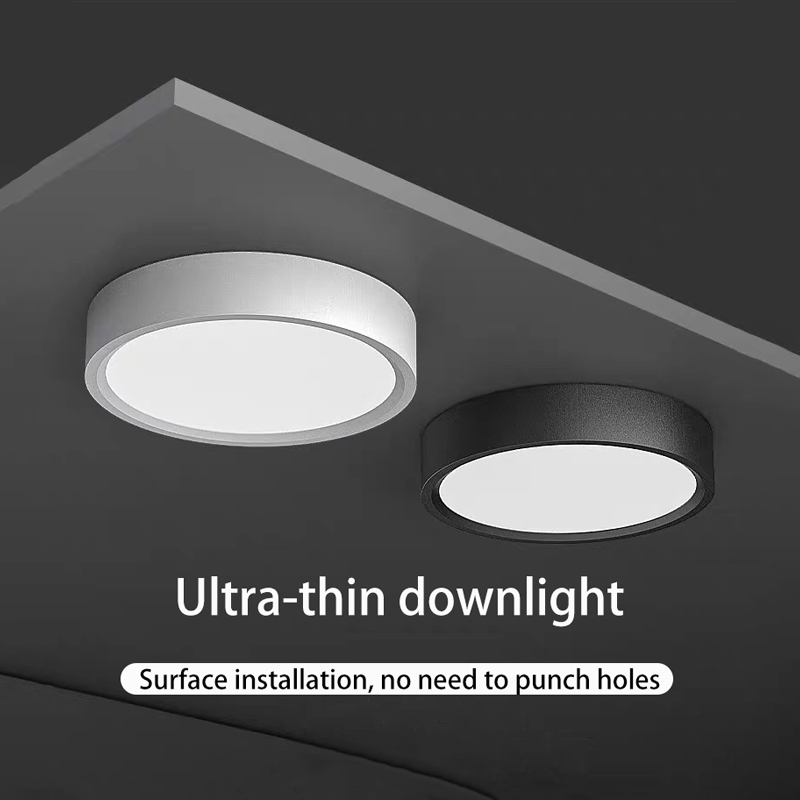 Surface Mounted Downlights Tri Color LED Downlight 5/7/10/12/15/18/24W ...