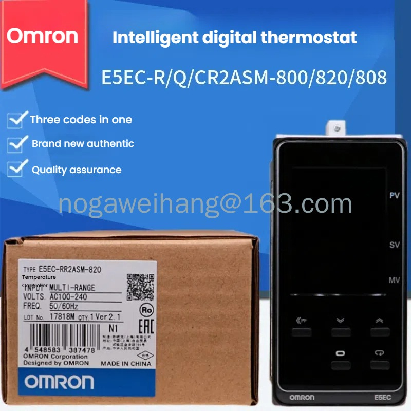 Omron Thermostat E5EC-RR2ASM-808/QR2ASM/CX/PR/CR2ASM-800 820 Omron ...
