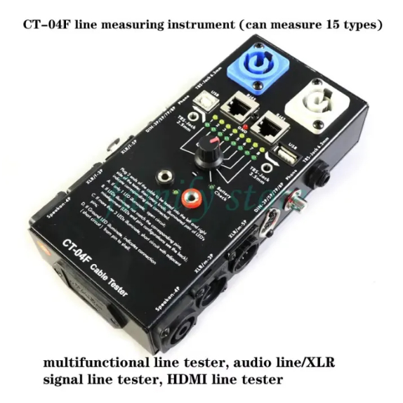 CT-20, CT-04F multifunctional cable tester, USB/RJ45/HDMI/audio cable ...