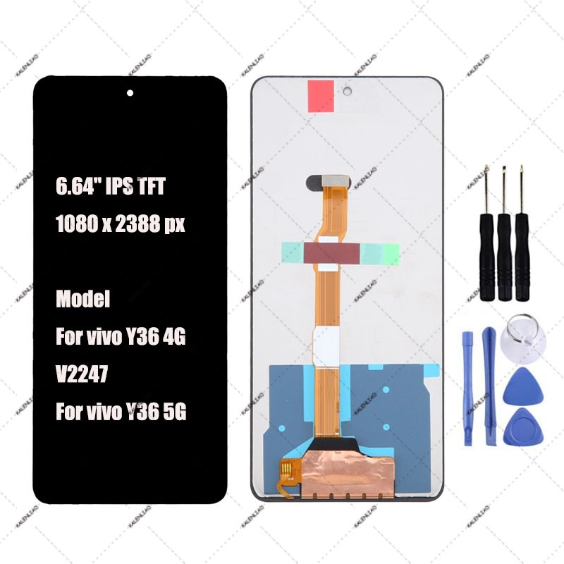 For vivo Y18 Y28 Y38 Y58 Y17S Y36 5G 4G LCD Display Touch Screen ...