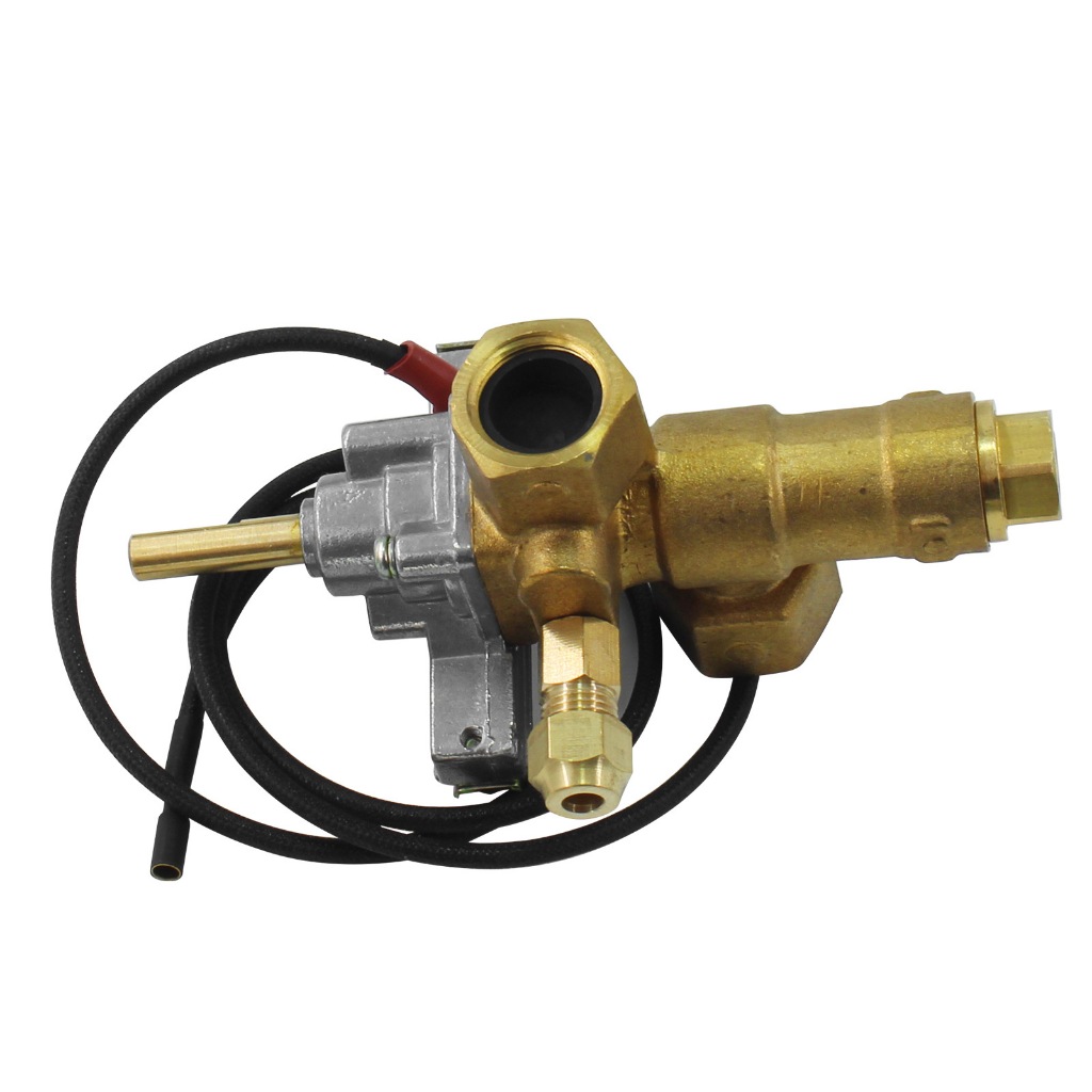 Commercial large valve piezoelectric kitchen safety valve/gas valve ...