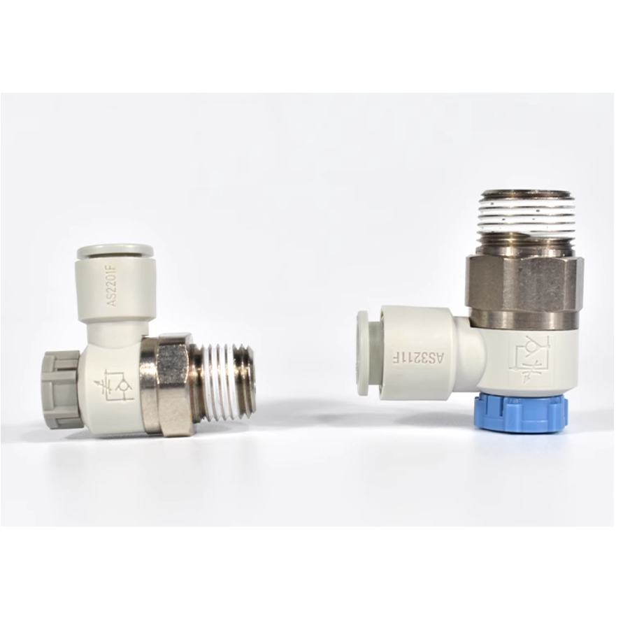 SMC Pneumatic Throttle Speed Regulating Valve Joint AS2201F-02-06S | Shopee Philippines