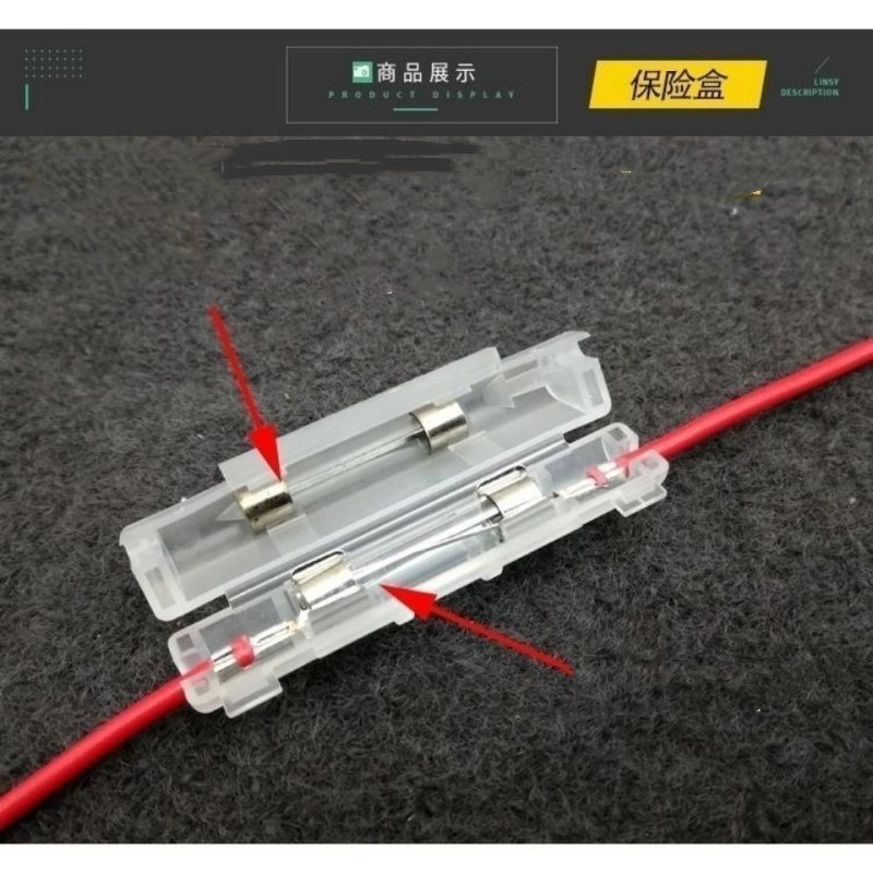 Motorcycle Fuse 12v Fuse Electric Vehicle Fuse with Box Fuse | Shopee ...