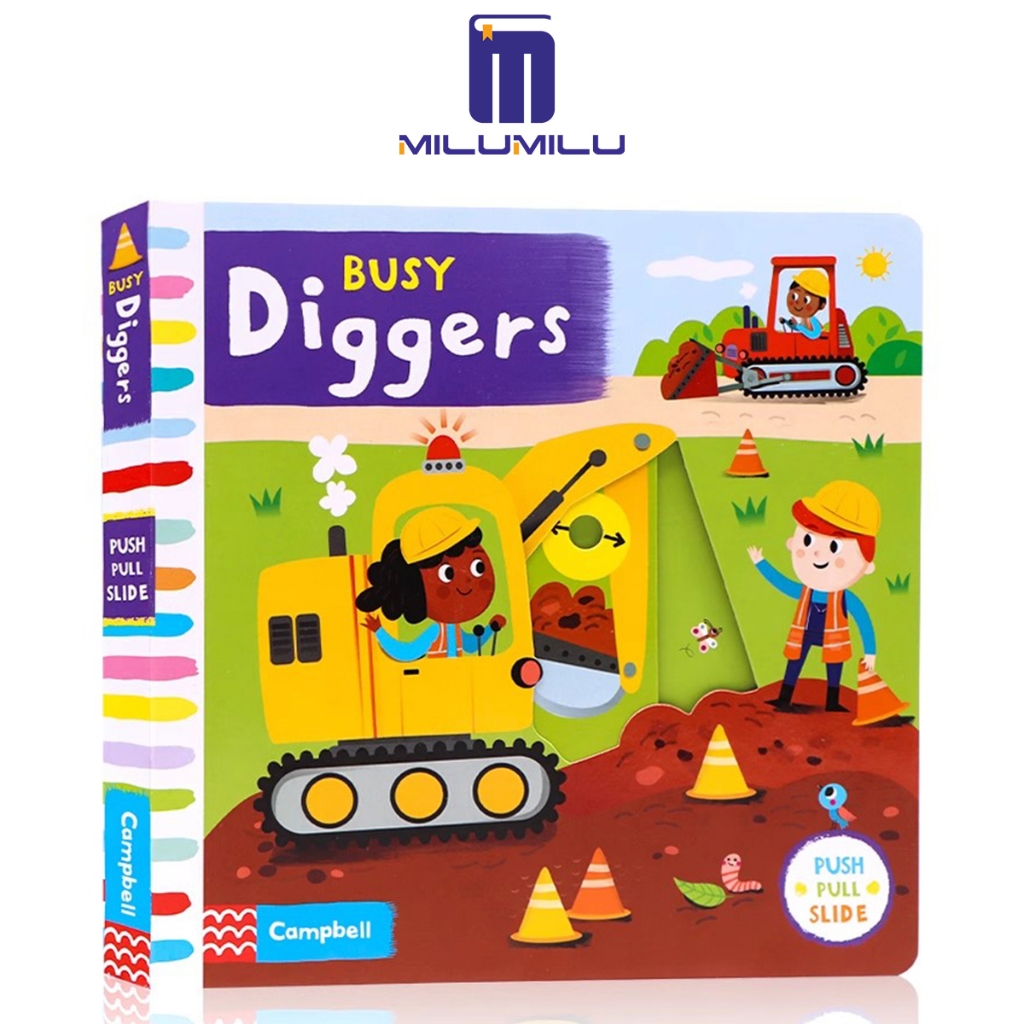 Busy Diggers (Busy Books) Board book by Campbell Books Original English ...