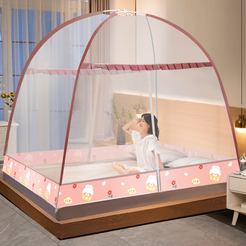 1.8 King/1.5 Queen/1.2 Double Size Indoor Folded Mosquito Net for Beds ...