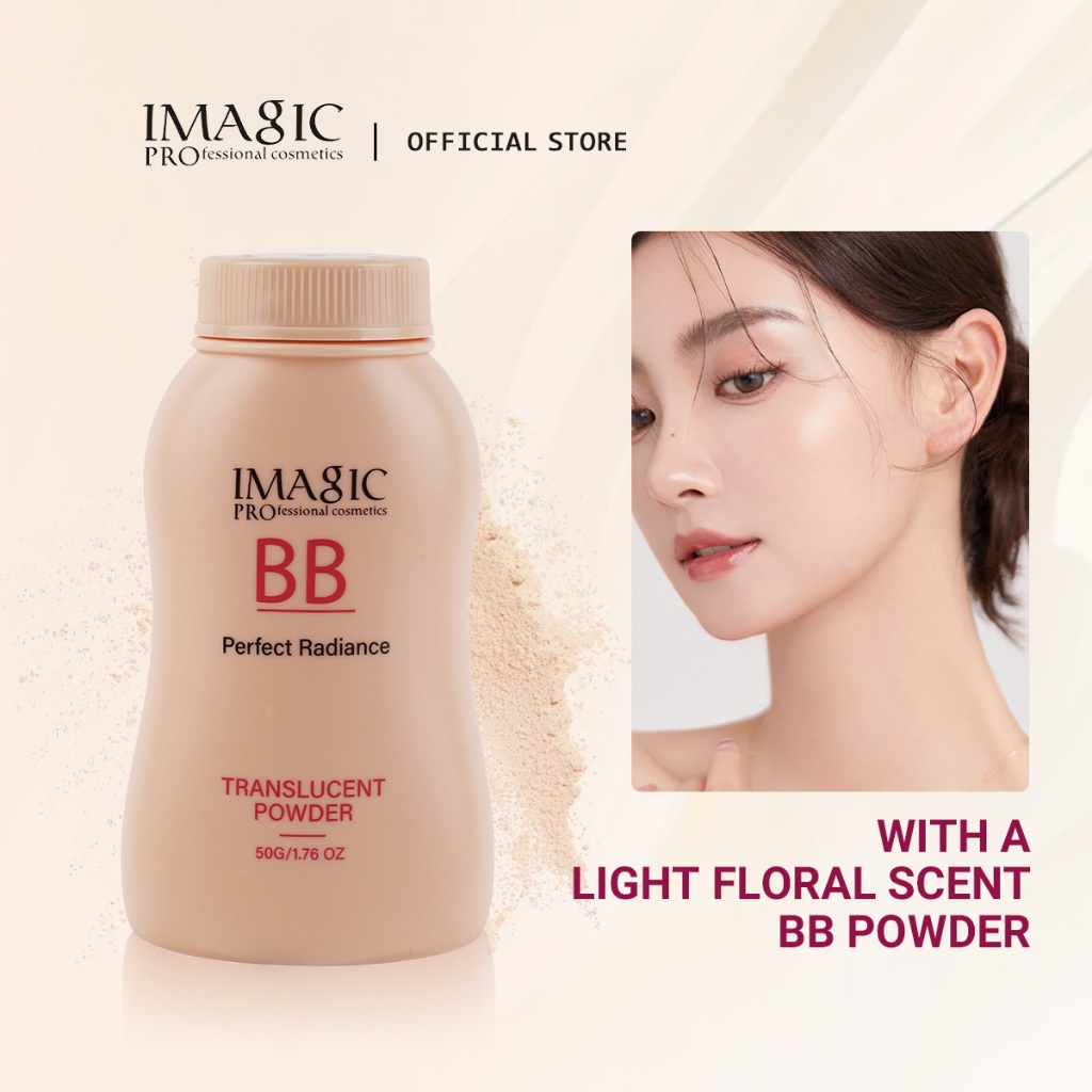 IMAGIC Oil Control Perfect Radiance BB Powder Brighten Skin Color Long ...