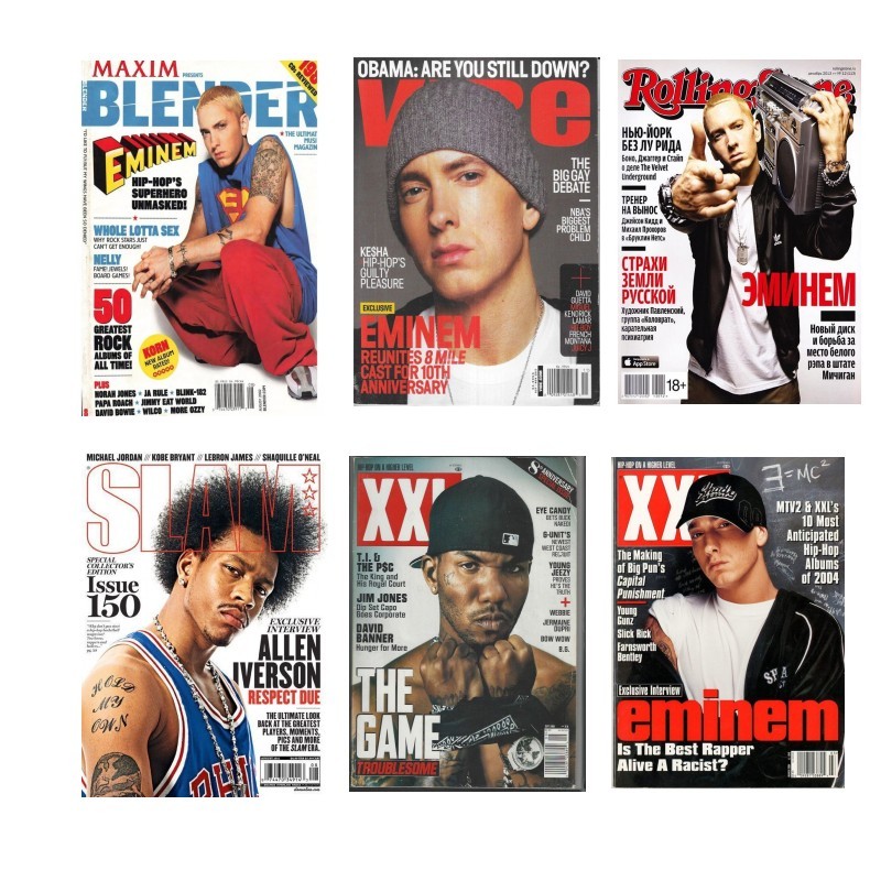 Rolling Stone Magazine, Cover, Eminem, Singer, Celebrity Home poster ...
