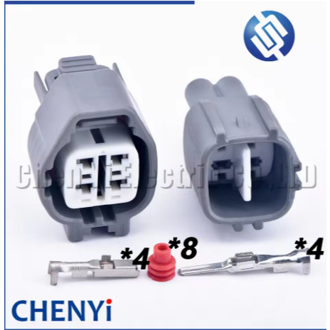 4 Pin Auto waterproof Connector 1JZ-GTE 2JZ-GTE Oxygen Sensor plug ...