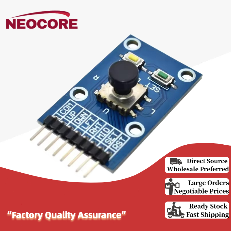 Five Direction Navigation Button Module MCU AVR Game 5D Rocker Joystick ...