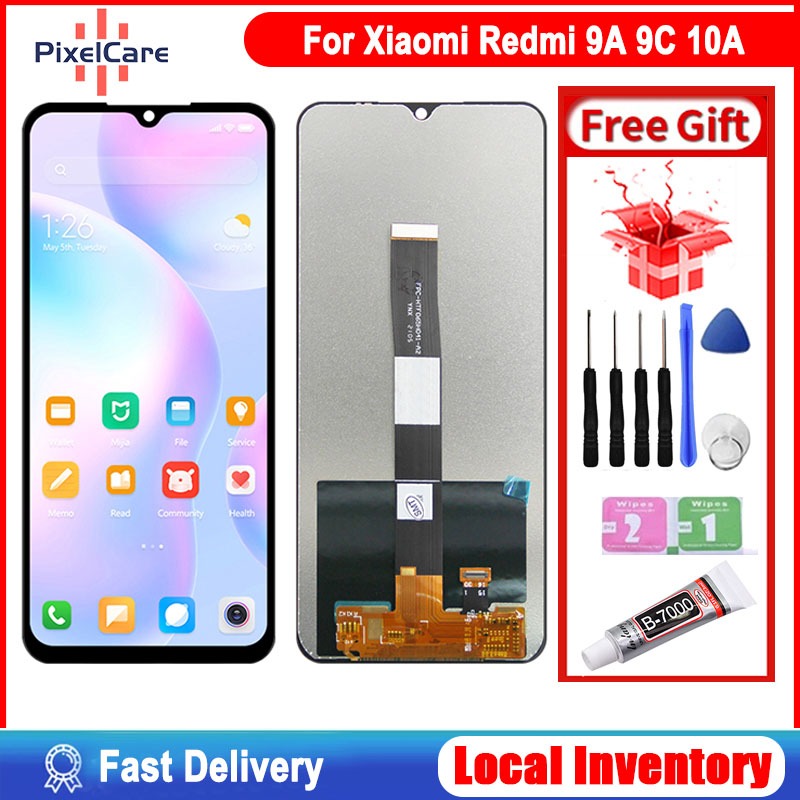 Pixelcare LCD For Redmi 9A /9C /10A /10C/POCO C40 LCD Screen Display ...