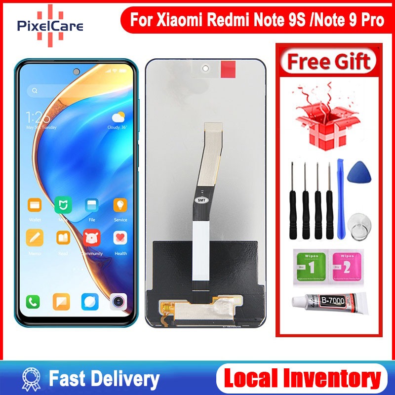 Pixelcare LCD With Frame For Xiaomi Redmi Note 9S / Note 9Pro 4G LCD ...