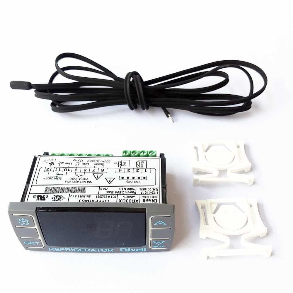Dixell Digital Temperature Controller XR03CX-4N0F1 Programmable ...