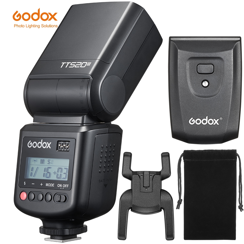Godox TT520III Universal Camera Flash Electronic Speedlite Wireless ...