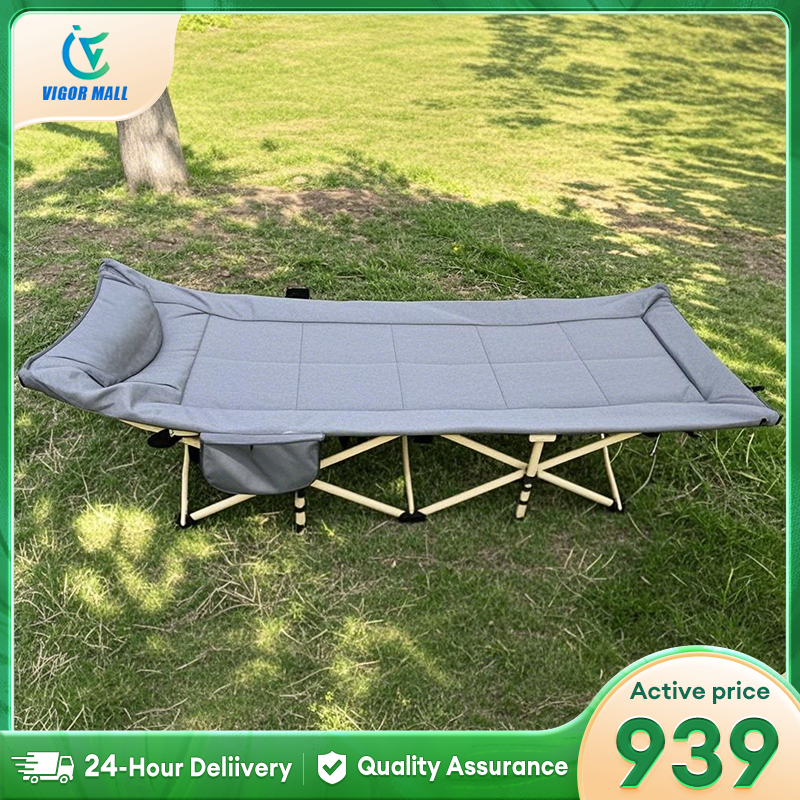 Folding Bed Camping/Nap Heavy duty Add cotton pocket Outdoor/Bedoffice ...